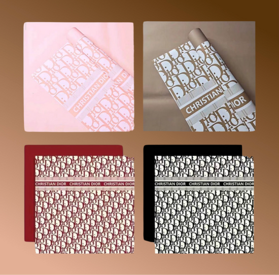 Luxurious Floral Wrapping Paper (Dior) – Premium Floral Supply